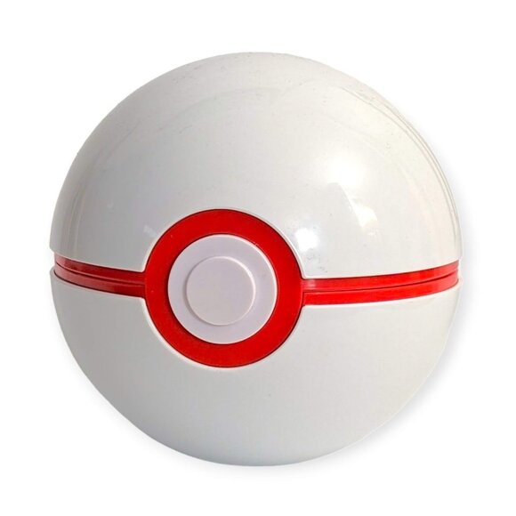 Pokemon | Toys | Premier Ball Pokemon Deck Box White And Red Pokeball ...